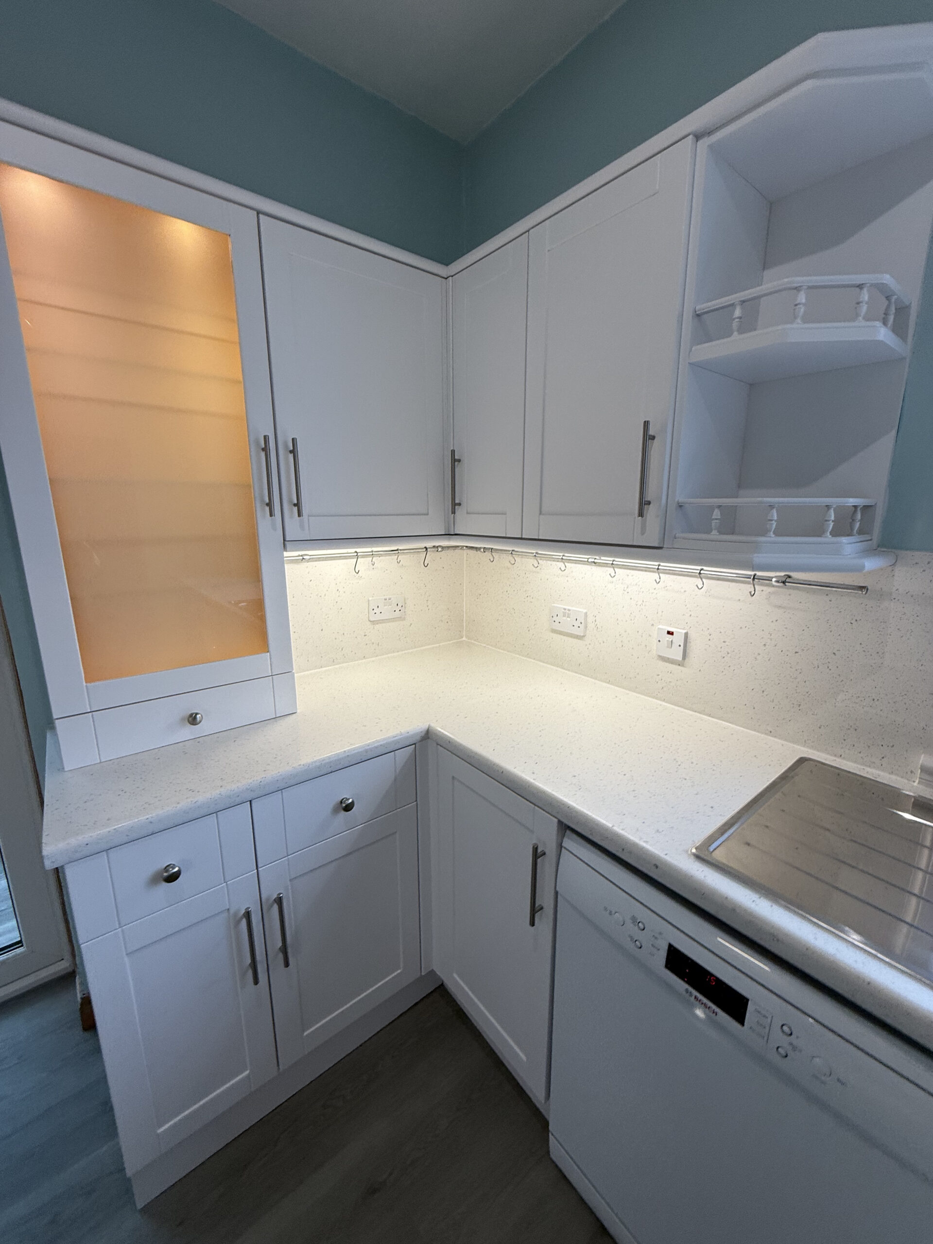 Complete Kitchen Restoration – Spray Painting & Spray Granite Worktops ...